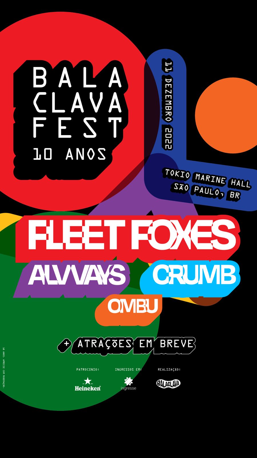 Balaclava Fest anuncia Fleet Foxes e Alvvays para dezembro Balaclava Fest anuncia Fleet Foxes e Alvvays para dezembro